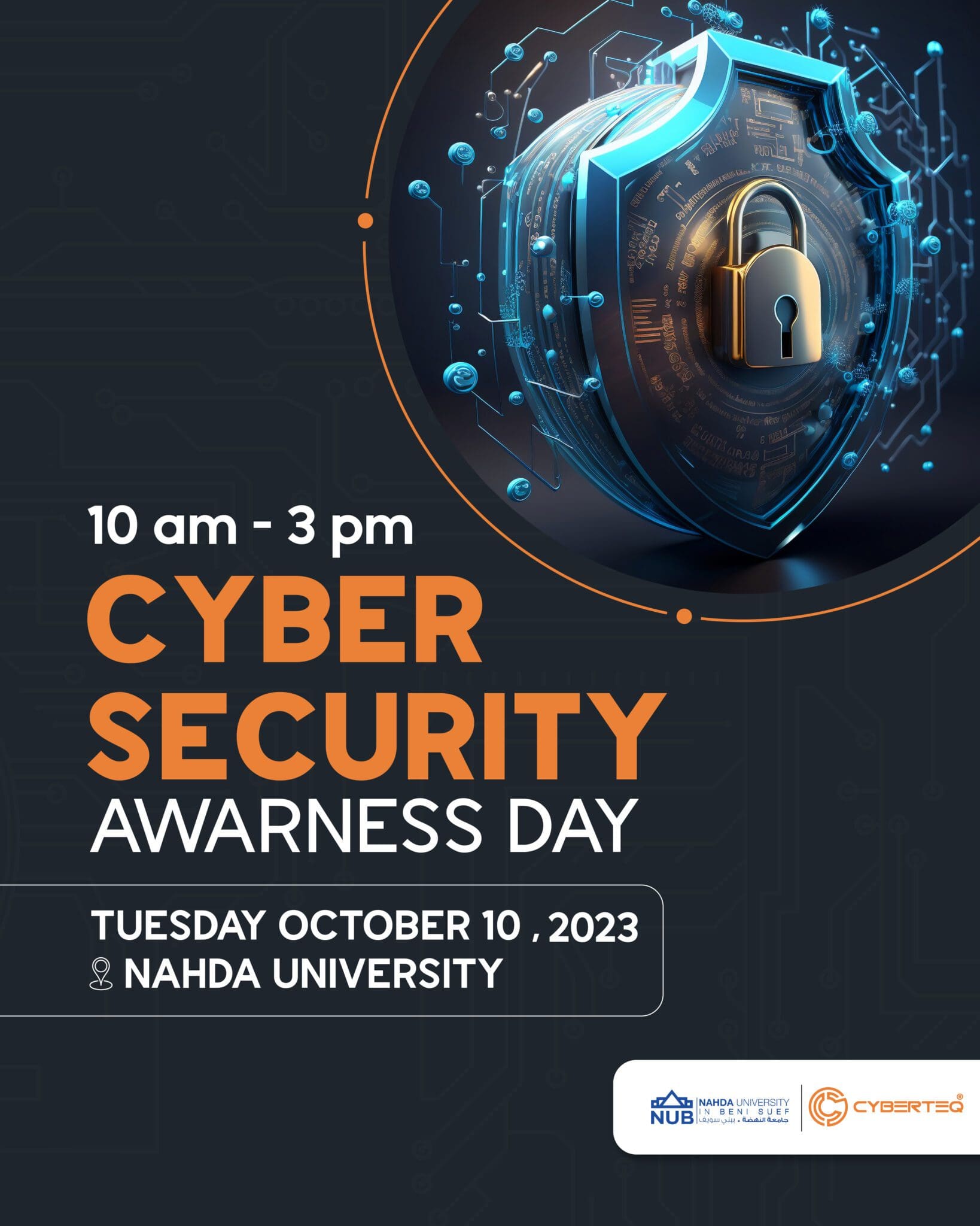 Cyber Security – Awareness Day – NUB – Nahda University in Beni Suef